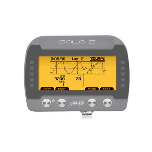 Chronomètre GPS AiM Solo 2 | Distributeur Officiel AiM, BPS Racing.fr