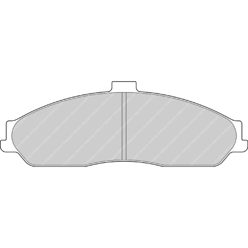 Plaquettes Ferodo Racing DS1.11 Chevrolet Corvette C5 AN 01-97>