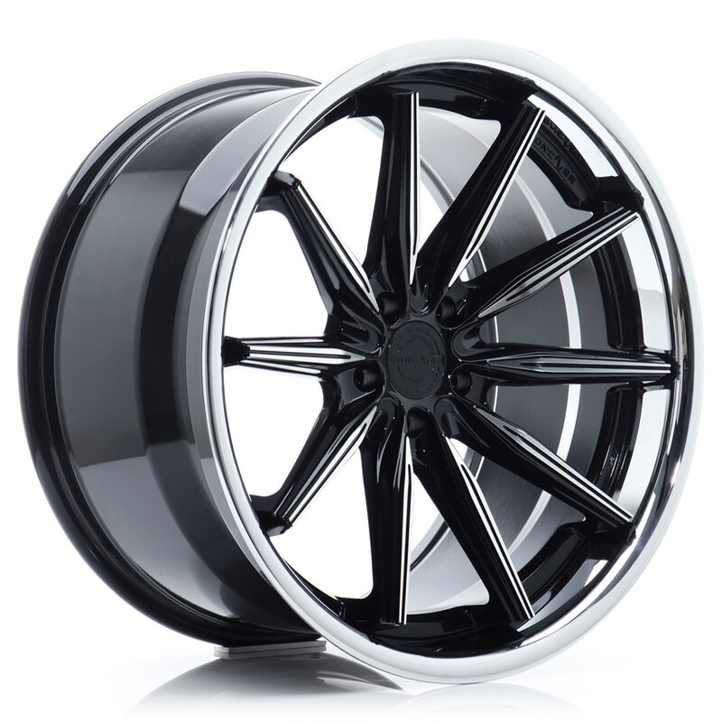 Jantes Concaver CVR8 20x9.5" (5 trous - sur mesure) ET10-41, Diamant ...