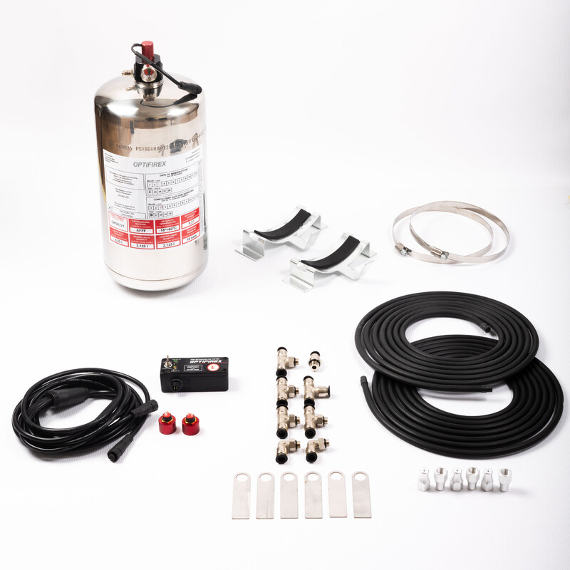 Kit Extincteur Automatique Electrique 4.25L Optifirex (FIA) | En Stock ...